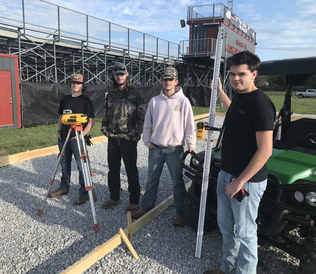 SHS Construction Class Breaks Ground on New Concession Stand Facility ...